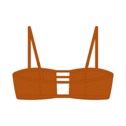 Our Boutine LA Burnt Orange Override Top Is Breathable - Boutinelas.com