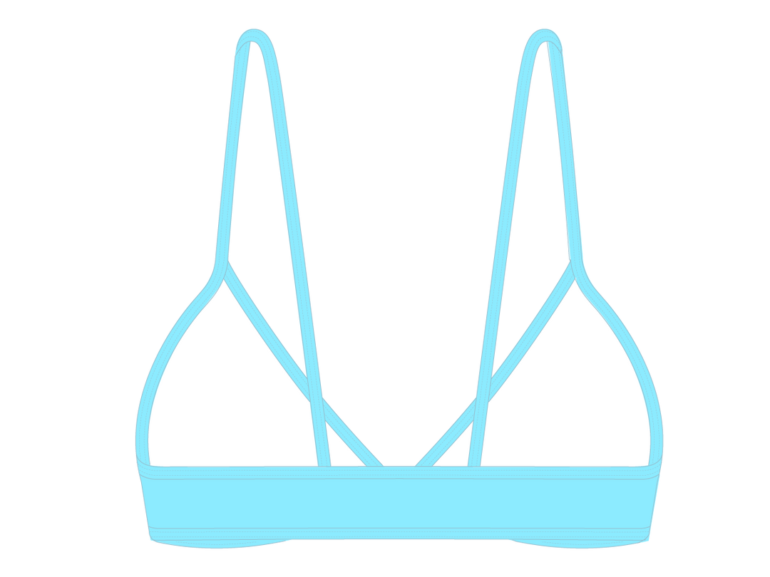 Online Shopping in the USA - Boutine LA Off-Blue Fitted Top II ...